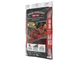 Wood Ecology® Premium Ruby Red Mulch - 2.0 Cu. Ft. at Menards®