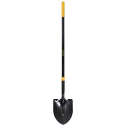 Yardworks® Fiberglass Long Handle Round Point Digging Shovel at Menards®