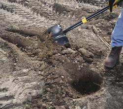 Yardworks® Fiberglass Long Handle Round Point Digging Shovel at Menards®