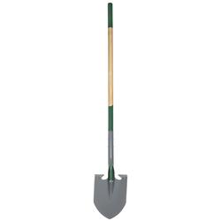 Masterforce® Hardwood Long-Handle Round-Point Digging Shovel at Menards®