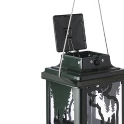 More Birds® Woodland Hopper Green Metal Bird Feeder at Menards®
