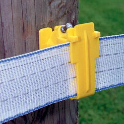Zareba® Yellow Poly Tape Wood Post Insulator at Menards®