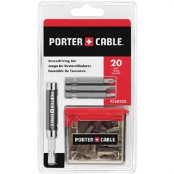 Porter Cable Screwdriving Bit Set - 20 Piece at Menards®