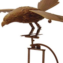 Enchanted Garden™ 6'6" Jumbo Rocking Kinetic Eagle at Menards®