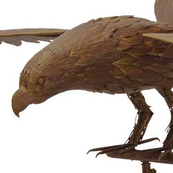 Enchanted Garden™ 6'6" Jumbo Rocking Kinetic Eagle at Menards®