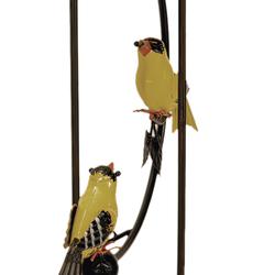 Enchanted Garden™ 4'2" Goldfinch & Kids Rocking Kinetic Bird at Menards®