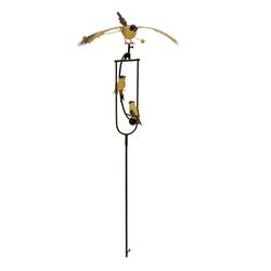 Enchanted Garden™ 4'2" Goldfinch & Kids Rocking Kinetic Bird at Menards®