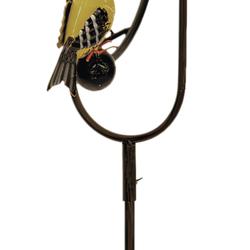Enchanted Garden™ 4'2" Goldfinch & Kids Rocking Kinetic Bird at Menards®