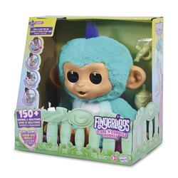 Fingerlings Care ‘n’ Cuddles Interactive Baby Monkey - Teal at Menards®