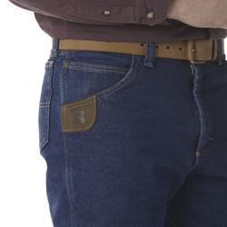 Wrangler Riggs Workwear® 32 x 30 Antique Blue Indigo Men's Thermal ...