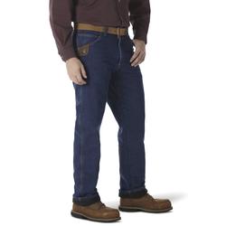 Wrangler Riggs Workwear® 40 x 30 Antique Blue Indigo Men's Thermal ...