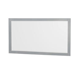 Wyndham Collection® Sheffield 59"W x 21-1/2"D Gray Bathroom Vanity ...