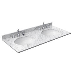 Wyndham Collection® Avery 48"W x 22"D Dark Gray Vanity and White ...