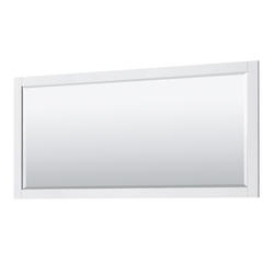 Wyndham Collection® Avery 72"W x 22"D White Vanity and White Carrara ...
