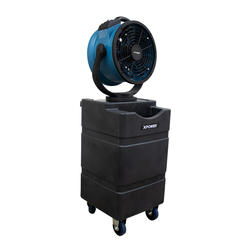 XPOWER 14" Built-in Pump Oscillating Misting Fan with Water Reservoir ...