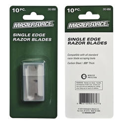 Masterforce® Single Edge Razor Blades - 10 Pack at Menards®