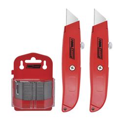 Tool Shop® Retractable Utility Knife with Blade Dispenser Set - 3 Piece ...
