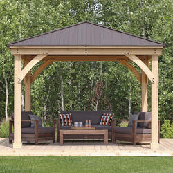 12 x 12 Meridian Ready to Assemble Gazebo Kit at Menards®
