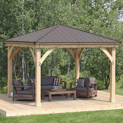 12 x 12 Meridian Ready to Assemble Gazebo Kit at Menards®