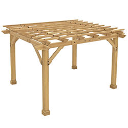10 x 12 Meridian Ready to Assemble Cedar Pergola Kit at Menards®