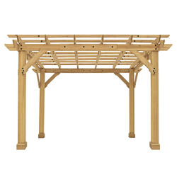 10 x 12 Meridian Ready to Assemble Cedar Pergola Kit at Menards®