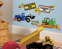 RoomMates® Construction Trucks Peel & Stick Wall Decal at Menards®
