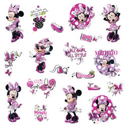RoomMates® Mickey & Friends Minnie Fashionista Peel & Stick Wall Decal ...