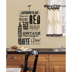RoomMates® Wine Lovers Peel & Stick Wall Decal at Menards®