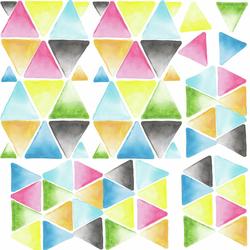 RoomMates® Watercolor Triangle Peel & Stick Wall Decal at Menards®