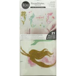 RoomMates® Mermaid w/Glitter Wall Decal at Menards®