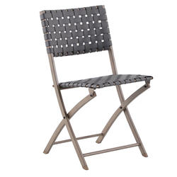 Backyard Creations® Avery Charcoal Woven Chair at Menards®