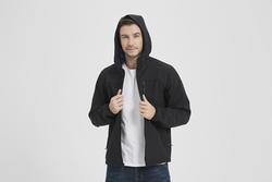 Hawke & Co Men's Black Hooded Softshell Jacket - X-Large at Menards®