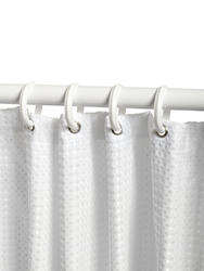 Zenna Home® White Shower Curtain Rings - 12 Count at Menards®