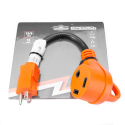 15-Amp Male to 30-Amp Female RV Electrical Adaptor at Menards®
