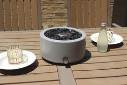 Backyard Creations® 10-1/4" Steel Gas Fire Pit at Menards®