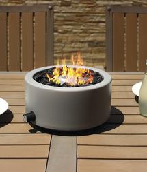 Backyard Creations® 10-1/4" Steel Gas Fire Pit at Menards®