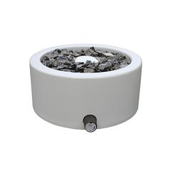 Backyard Creations® 10-1/4" Steel Gas Fire Pit at Menards®