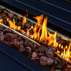 Backyard Creations® 45" Acadia Gas Fire Pit Table at Menards®