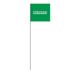 15" Green Stake Flags - 25 Pack at Menards®