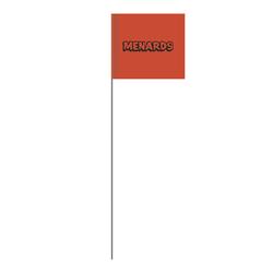 15" Orange Stake Flags - 25 Pack at Menards®