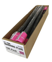 21" Pink Hi Visibility Marking Flags - 100 Pack at Menards®