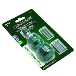 Masterforce® Quick Change Ratcheting Stubby Multi-Bit Screwdriver Set ...