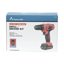 Altocraft® 12-Volt Cordless 3/8" Drill Kit at Menards®