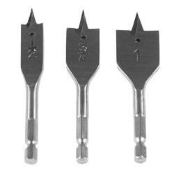 Tool Shop® 4" Stubby Spade Drill Bit Set - 3 Piece at Menards®