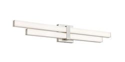 Z-Lite Zane 32" Brushed Nickel LED Vanity Light at Menards®