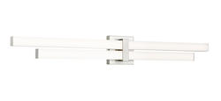 Z-Lite Zane 40" Brushed Nickel LED Vanity Light at Menards®