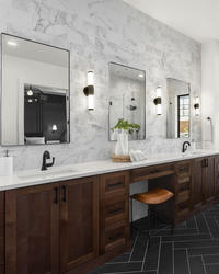 Z-Lite Cooper 18" Matte Black LED Vanity Light at Menards®