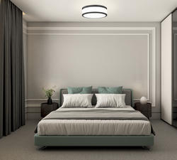 Z-Lite Ballord 12"W Matte Black Integrated LED Dimmable 5CCT 2160 Lumen ...