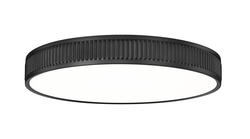 Z-Lite Stari Matte Black LED Flush Mount Ceiling Light at Menards®