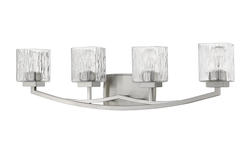 Z-Lite Zaid Brushed Nickel 4 Light Vanity Light at Menards®